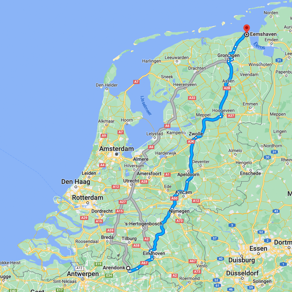 Boat-landings naar de Eemshaven – Daems Pilot Service